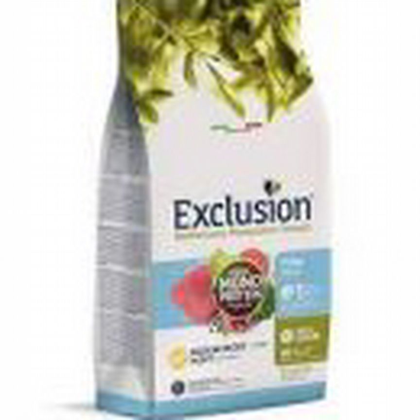 Корм сухой для собак Exclusion (Италия) - 5 видов