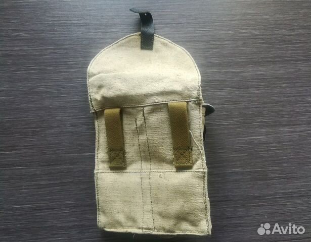 Подсумок автоматный для ак на 4 магазина брезент купить в
