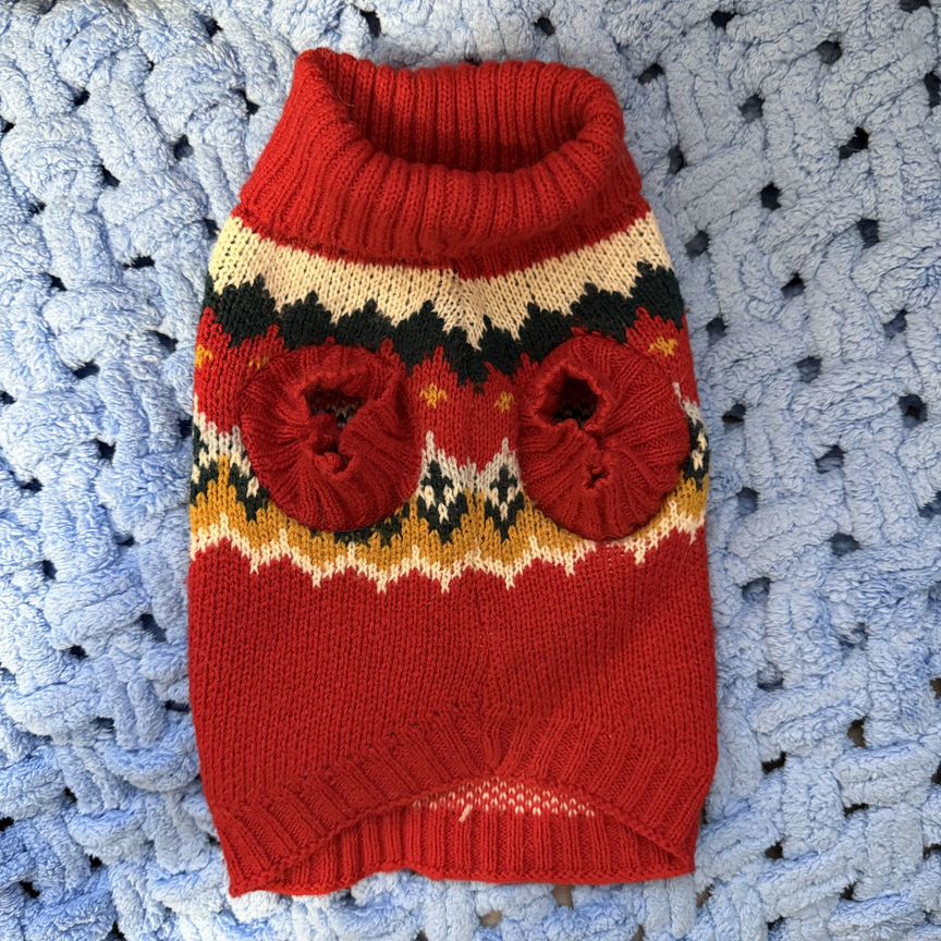 Свитер для собак новогодний