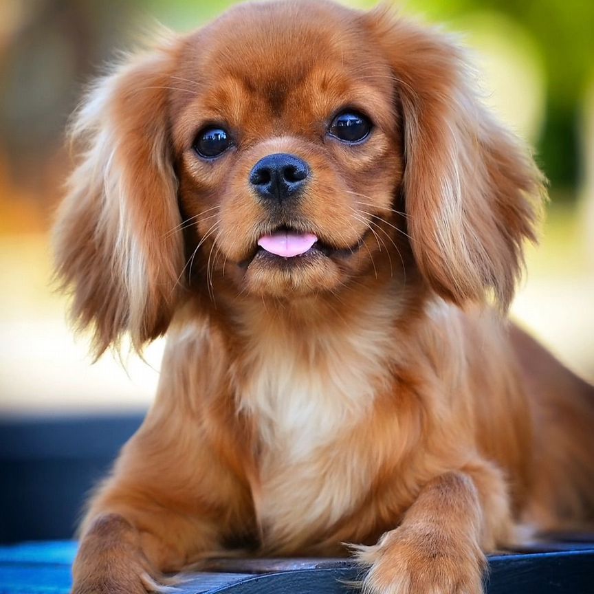 Сладкая милашка кавалер спаниель