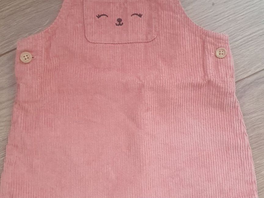 Велюровый Сарафан рр 74 H&M