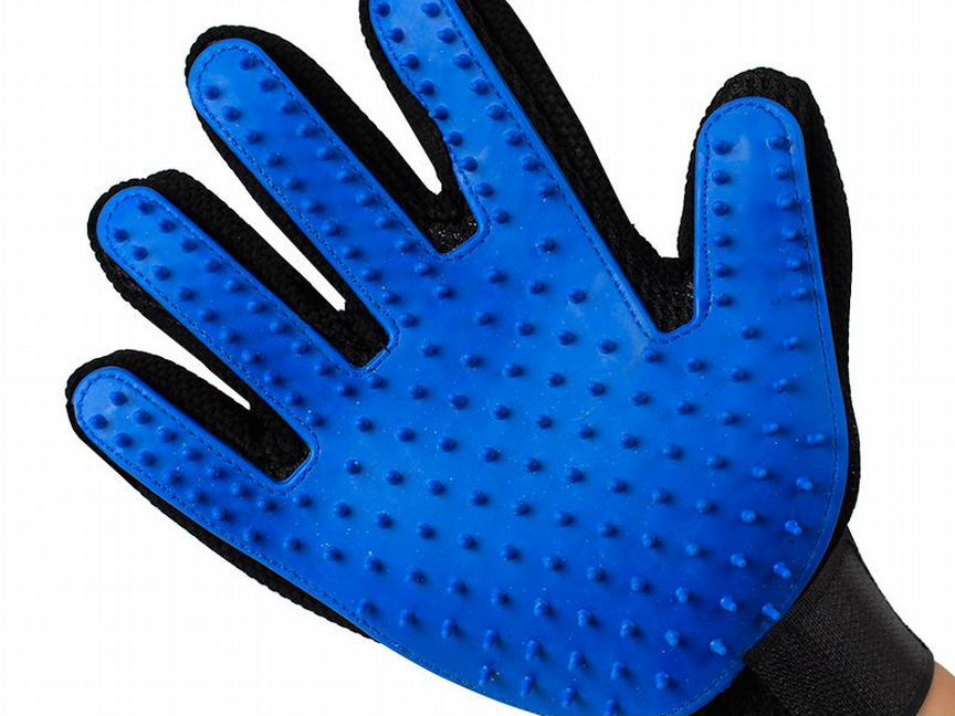 Перчатка-щетка для кошек и собак