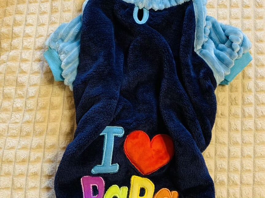 Меховой комбезик для небольшой собачки