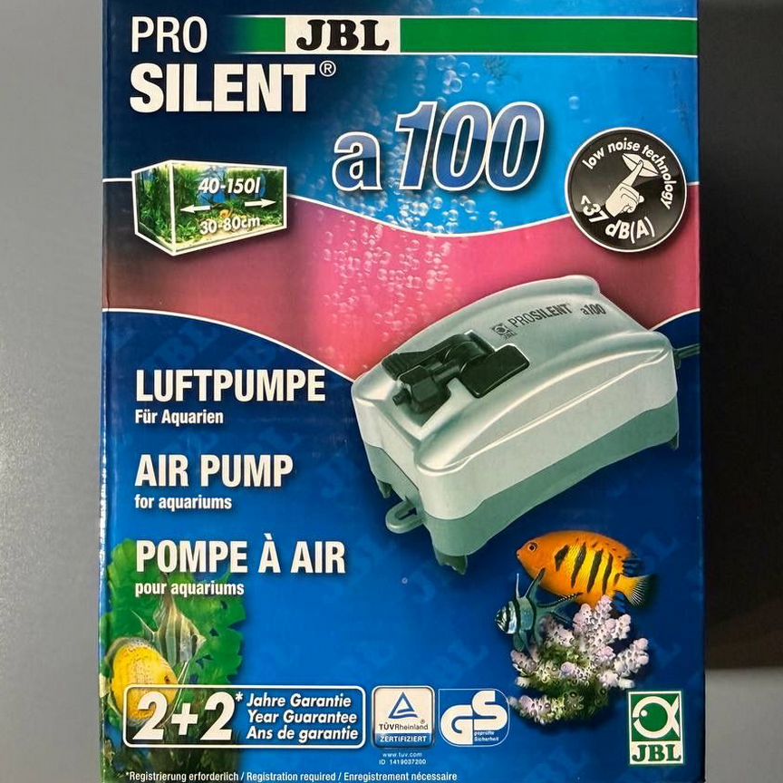 Компрессор JBL ProSilent a100 для аквариумов