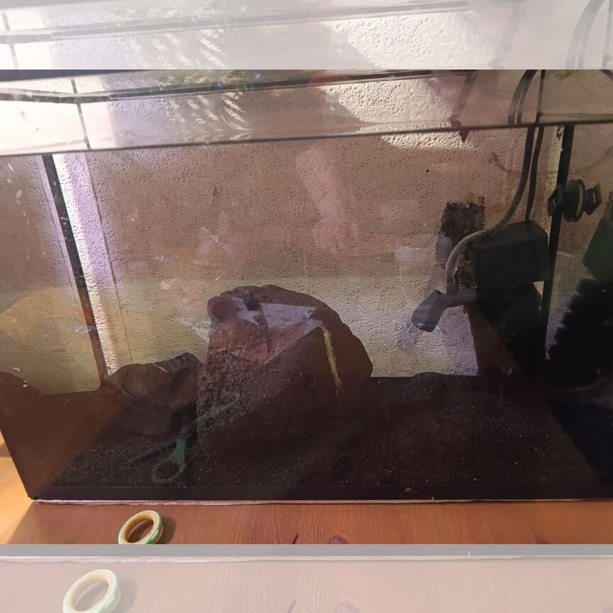 Аквариум с лавой и фильтром