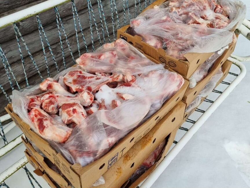 Кости для собак свиные