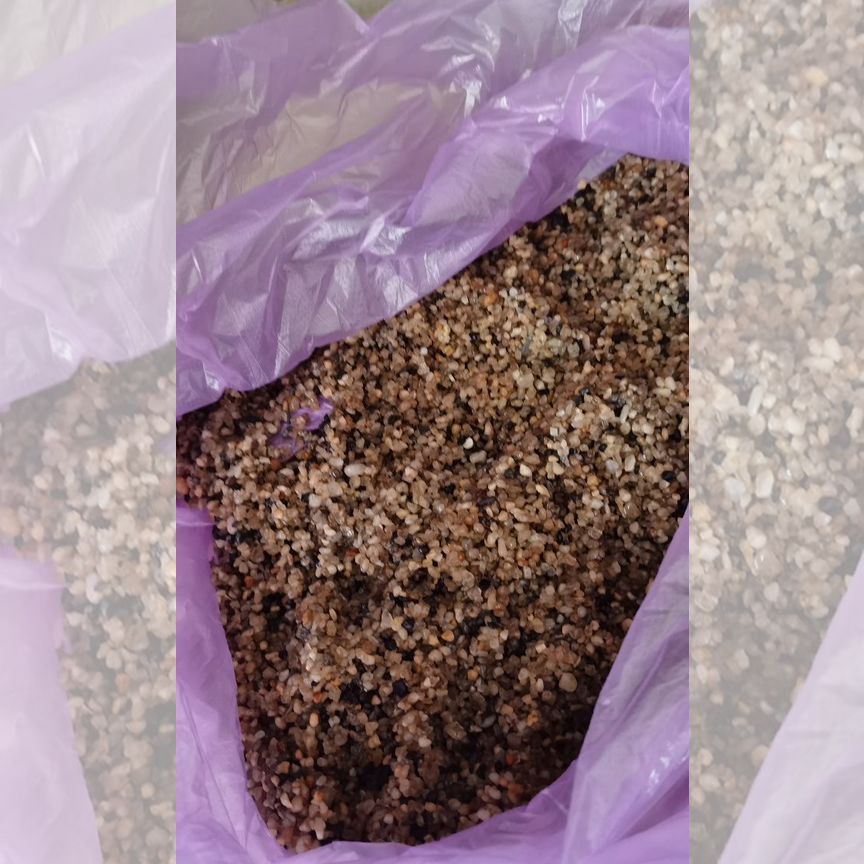 Кварцевый песок для аквариума