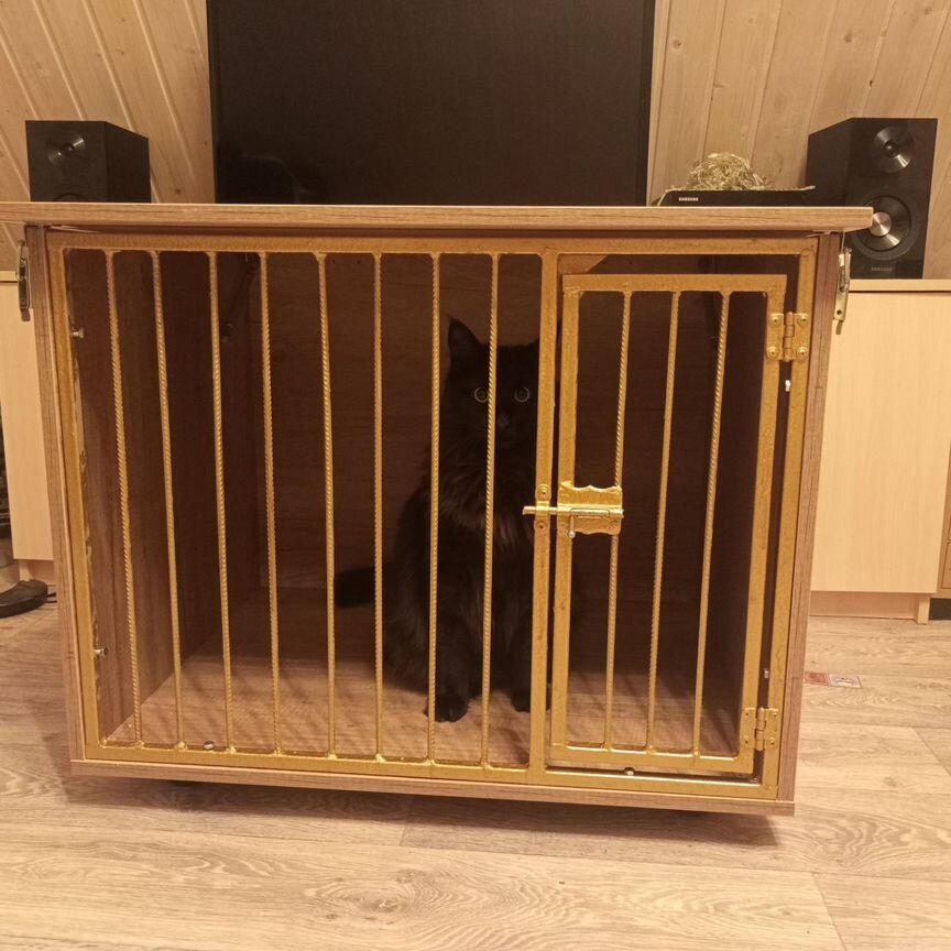 Интерьерная клетка для собак