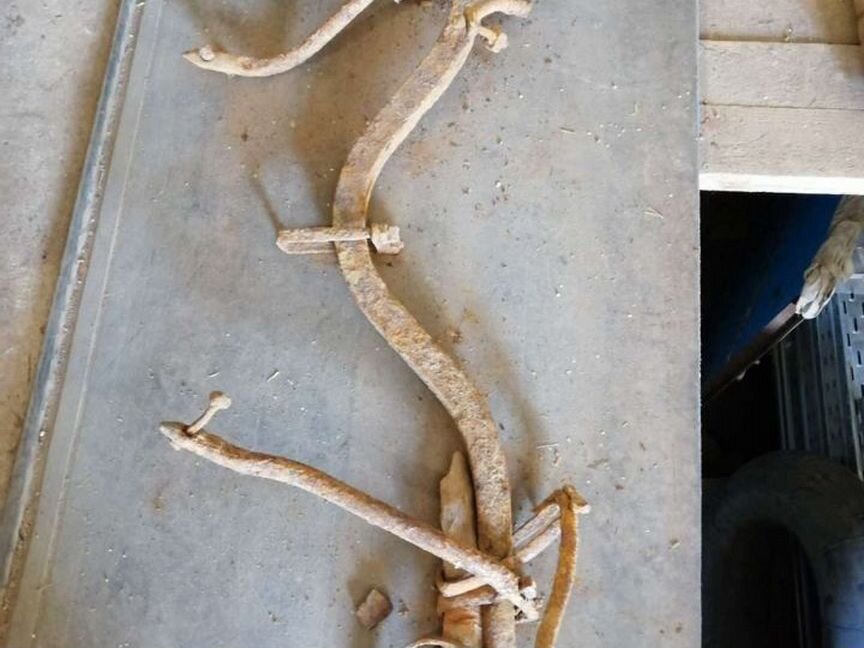 Ось 40х годов для конной телеги