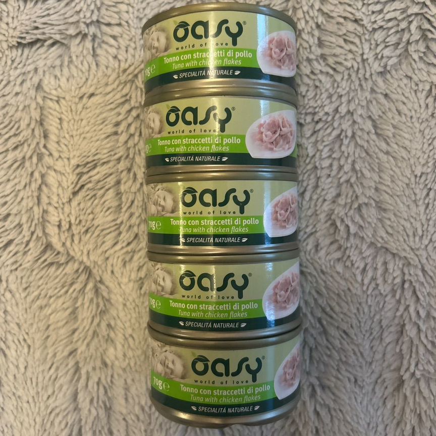 Корм для кошек Oasy Тайланд