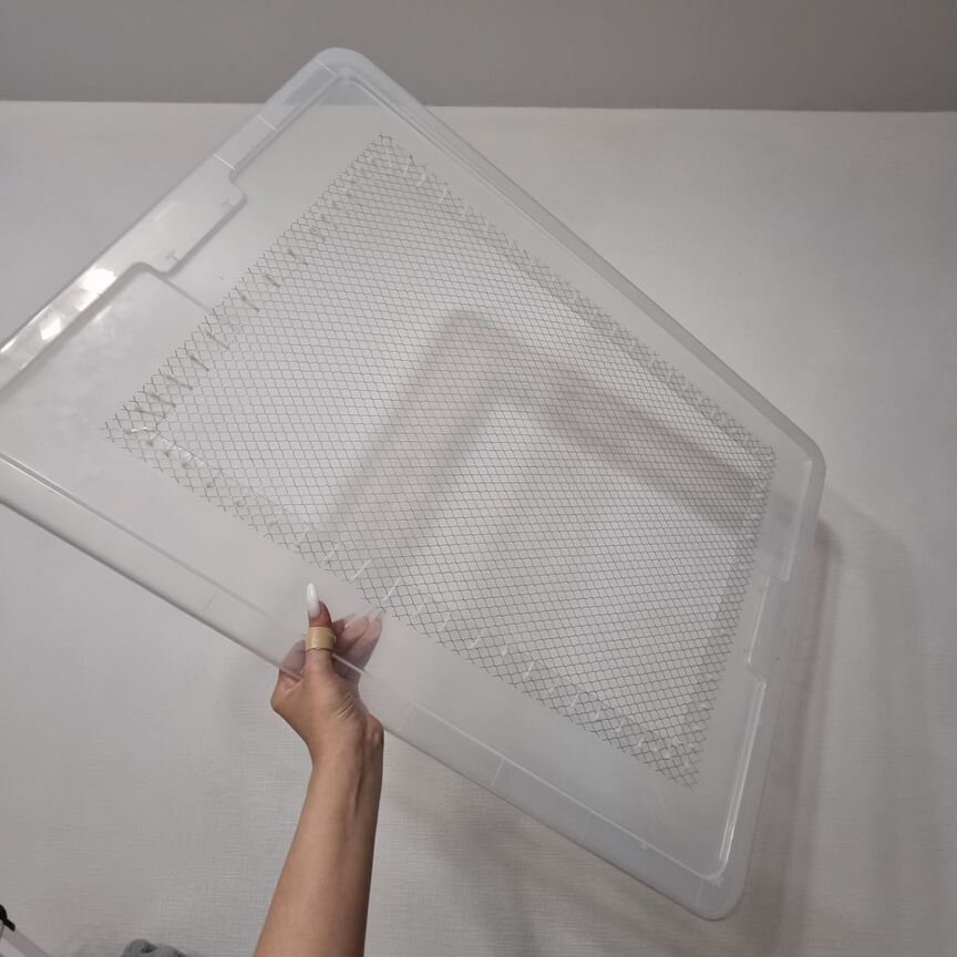 Крышка самла 130л с вентиляцией для хомяка