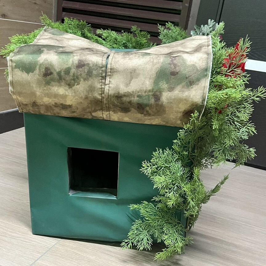 Уличный дом для кошек