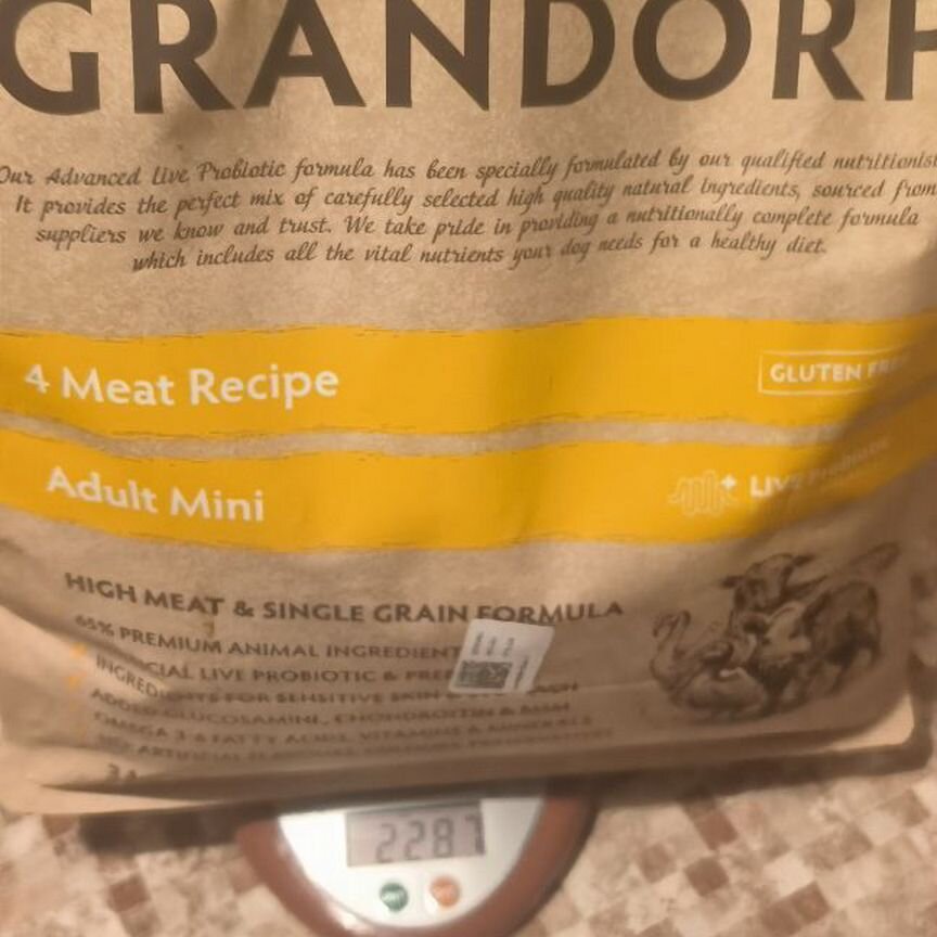 Корм для собак grandorf