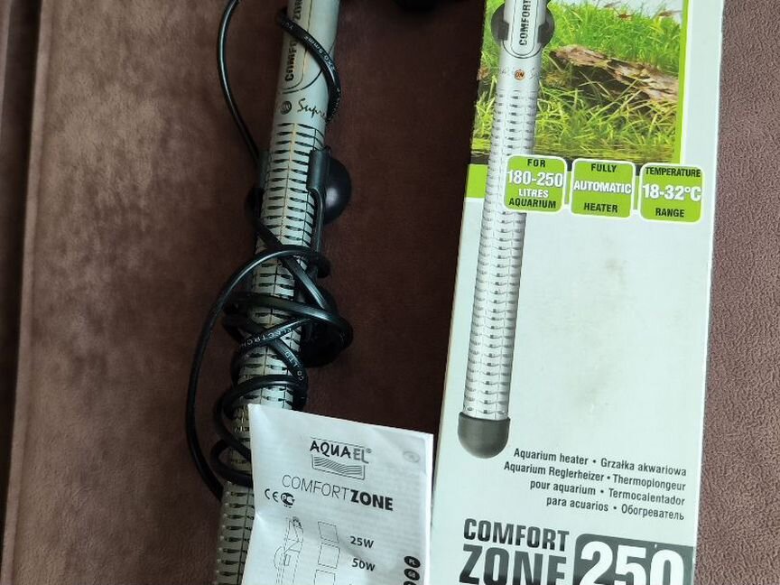 Нагреватель для аквариума aquael с терморегулятор