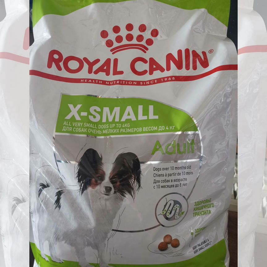 Корм для собак 3 кг x-small royal canin