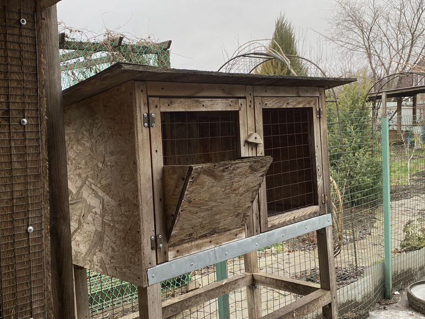 Клетка домик для кролика