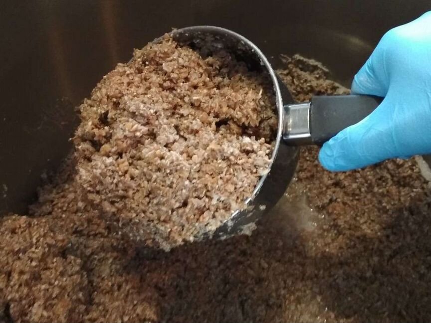 Пивная дробину