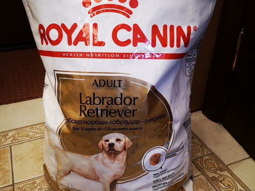 Корм для собак royal canin Labrador retriver 12кг