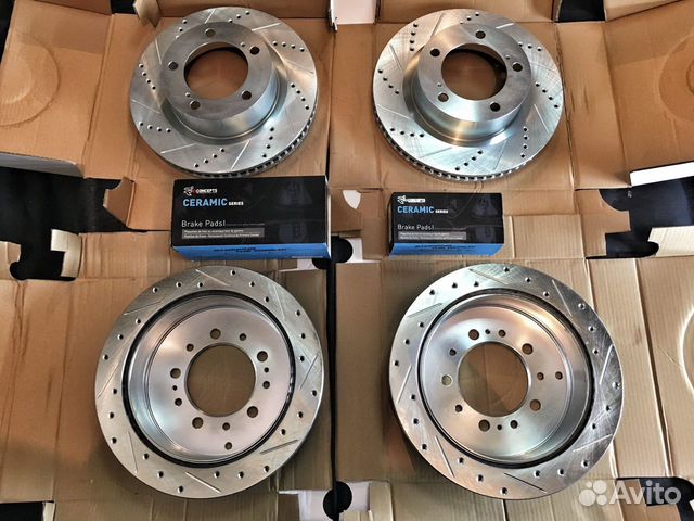 Тормозные диски toyota land cruiser, lexus GX,LX купить в Москве с ...