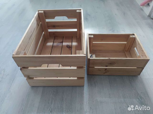 Ящик деревянный IKEA купить в Санкт-Петербурге | Товары для дома и дачи ...