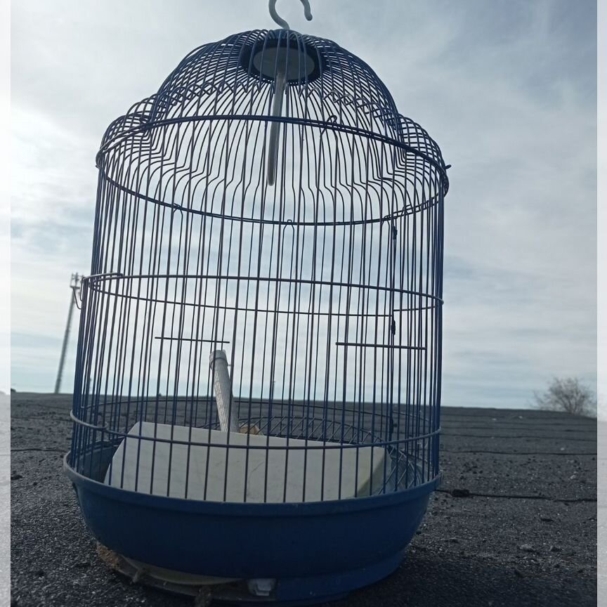 Клетка для птиц круглая