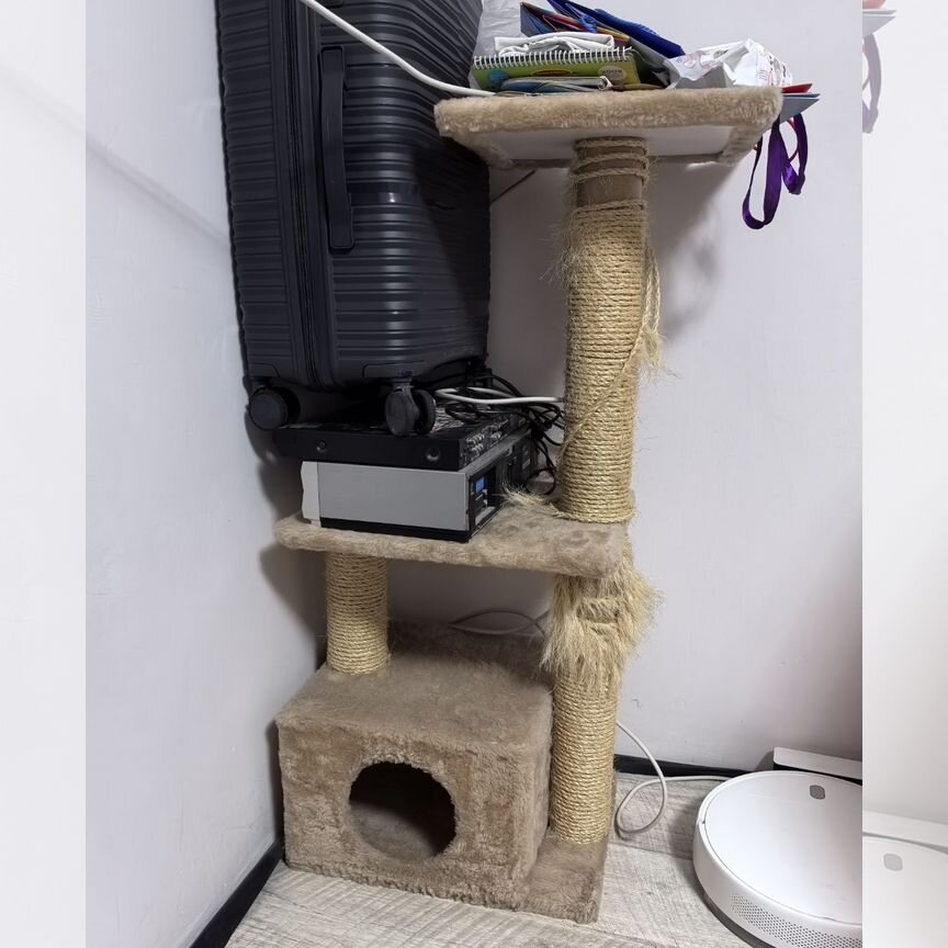 Когтеточка с домиком бу