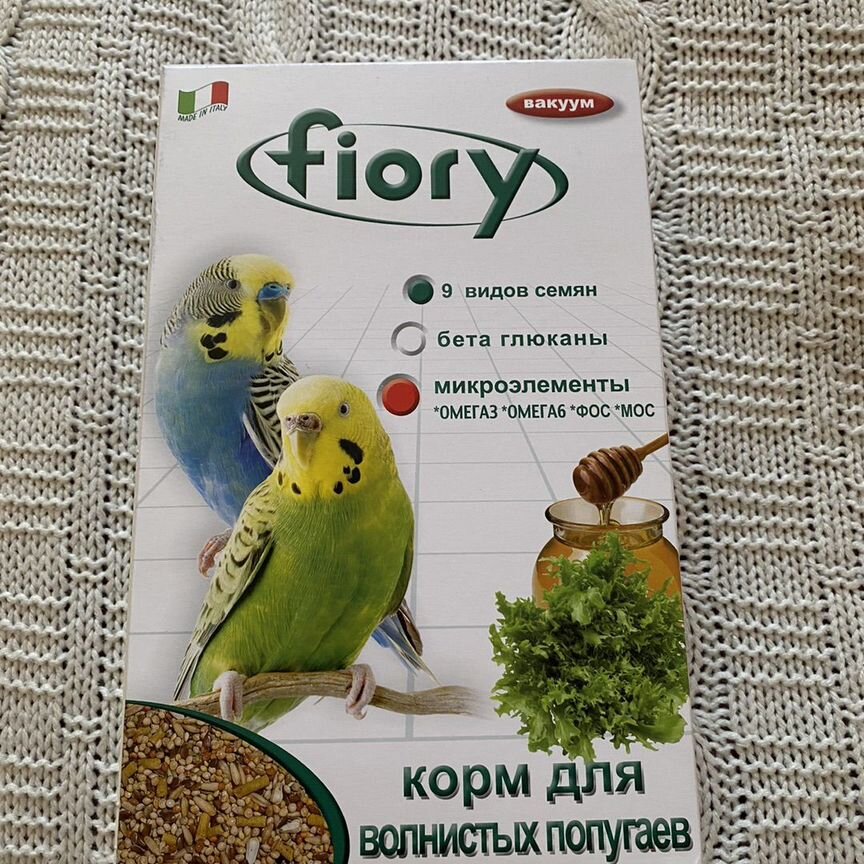 Корм Fiory для попугаев