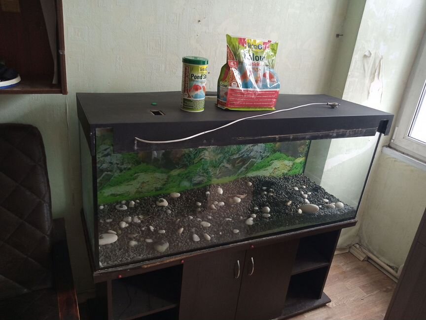 Аквариум с тумбой 480 литров