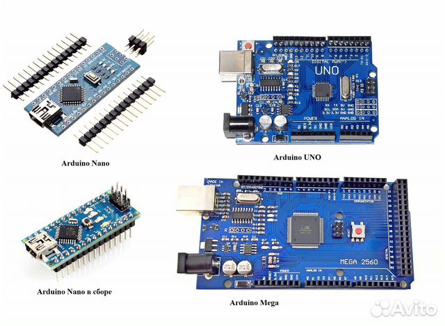 Arduino Uno Mega 2560 Nano Due Leonardo и др купить в Москве