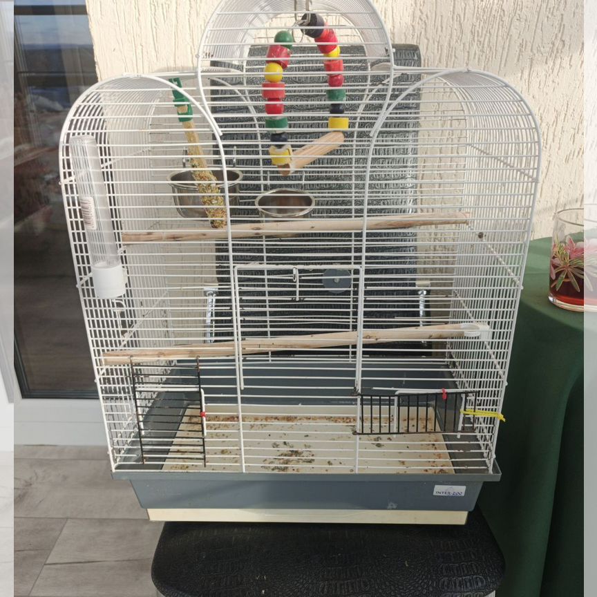 Клетка для попугая бу