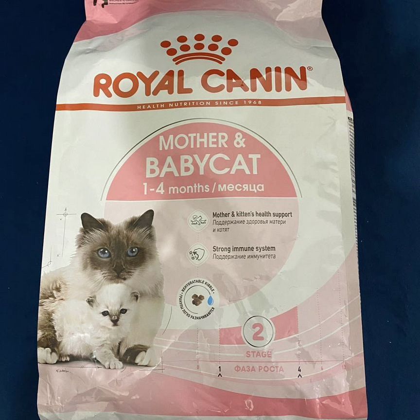 Корм для кошек royal canin mother & babycat 4кг