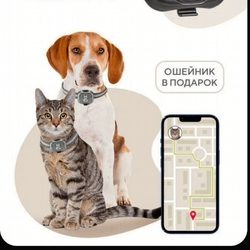 Gps трекер для кошек и собак
