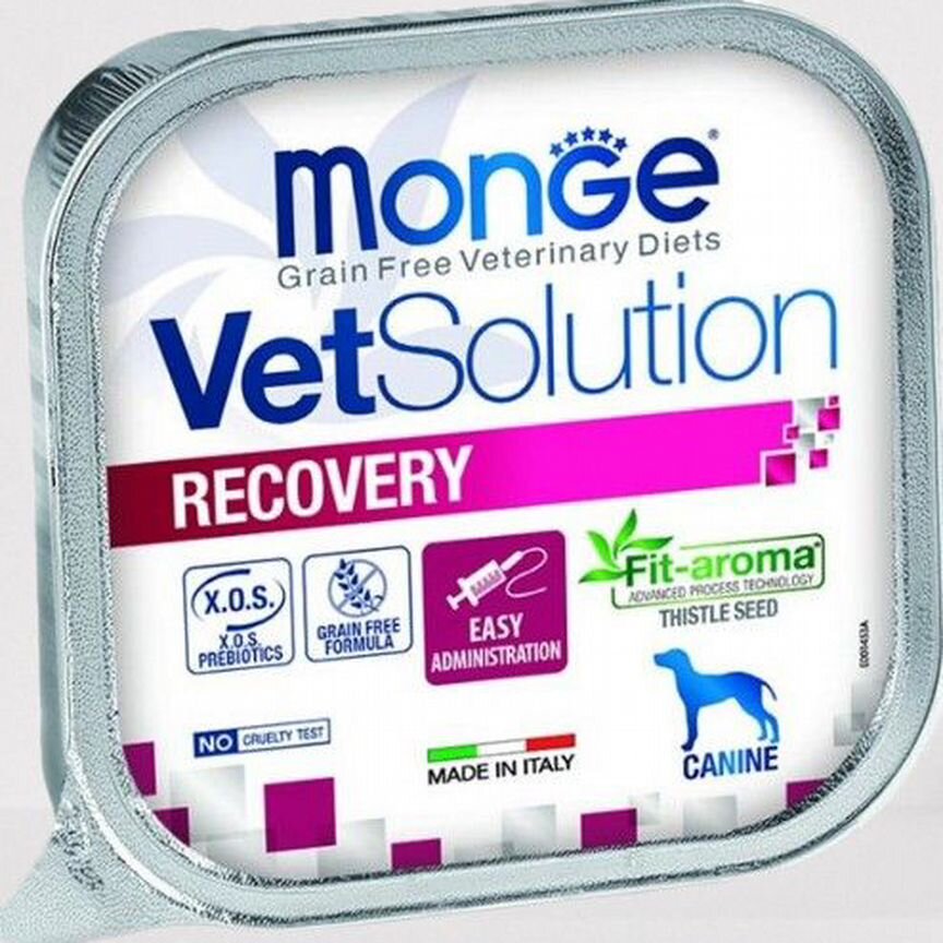 Влажный корм для собак Monge VetSolution Recovery
