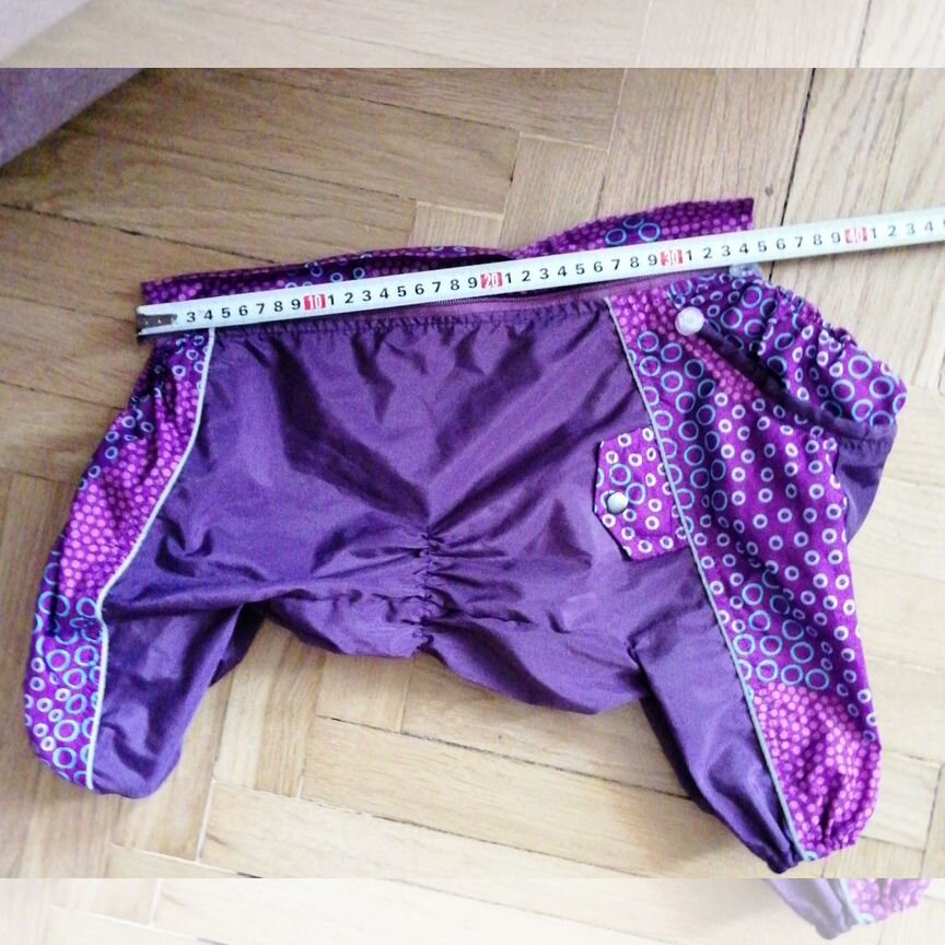 Комбез дождевик на собаку мал пород