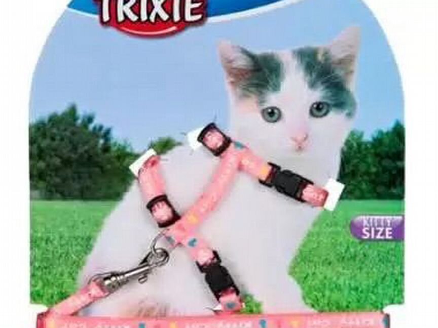 Шлейка для котят trixie