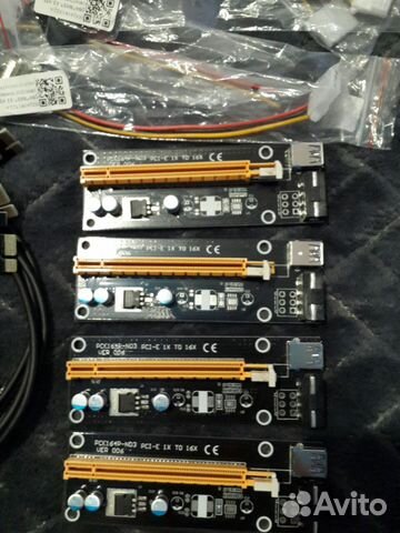 Райзер для видеокарт PCI-E 1x to 16X. ver 006 купить в Москве ...