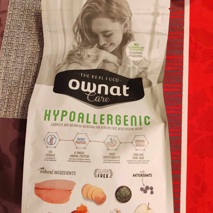 Сухой корм для кошек ownat