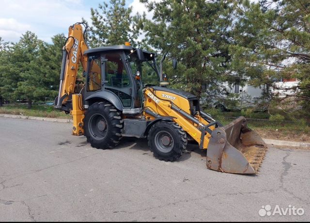 Экскаватор-погрузчик CASE 570 ST, 2022 купить в Находке | Транспорт | Авито