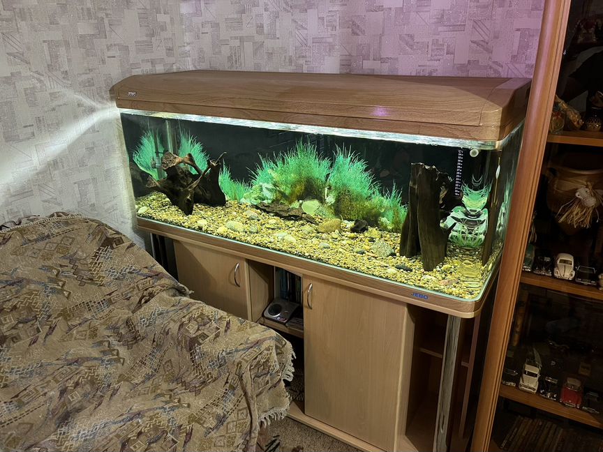 Аквариум с тумбой jebo R250