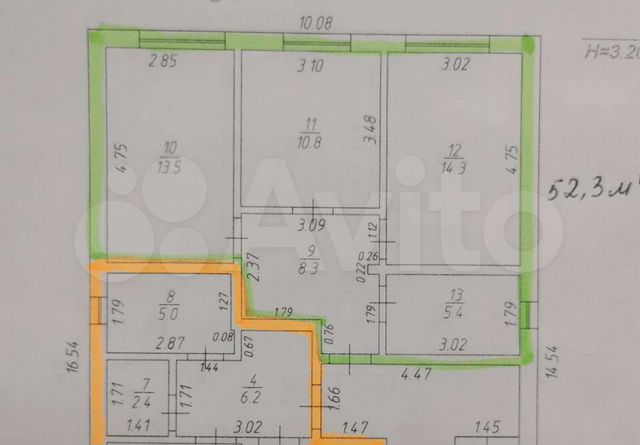 2 к квартира 52 3 м² 3 3 эт на продажу в Анапе Купить квартиру