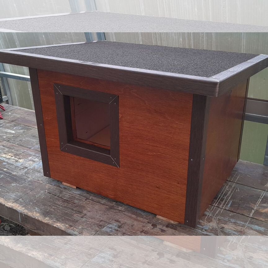 Домик для кошки утепленный