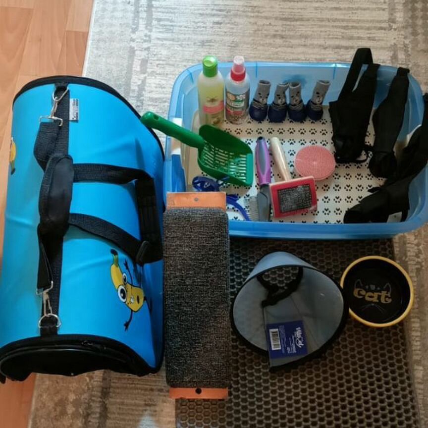 Комплект для ухода за кошкой