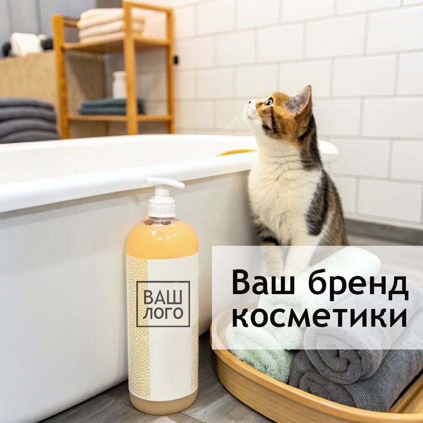 Разработка и производство косметики для животных под стм
