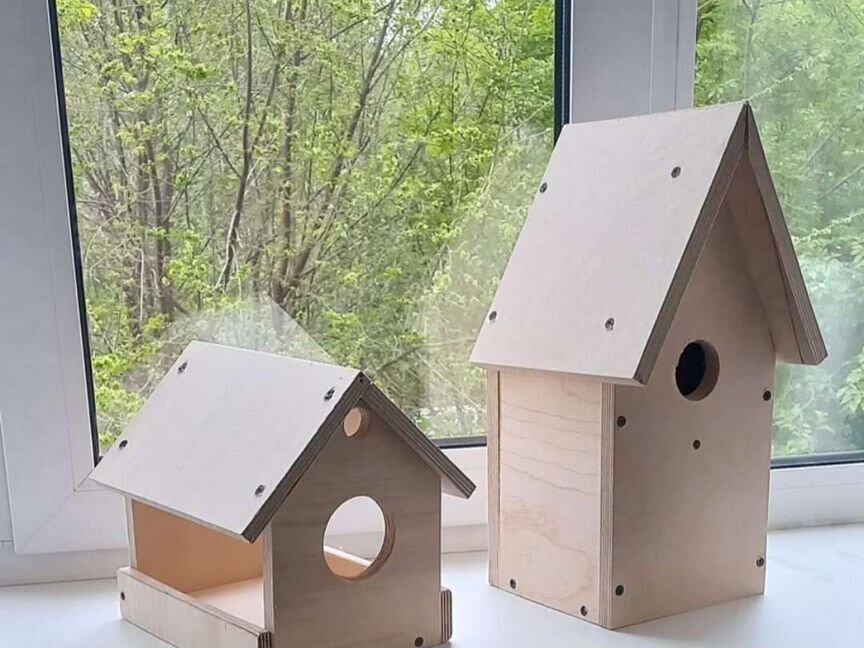 Скворечник,кормушка,синичник,домик для попугаев