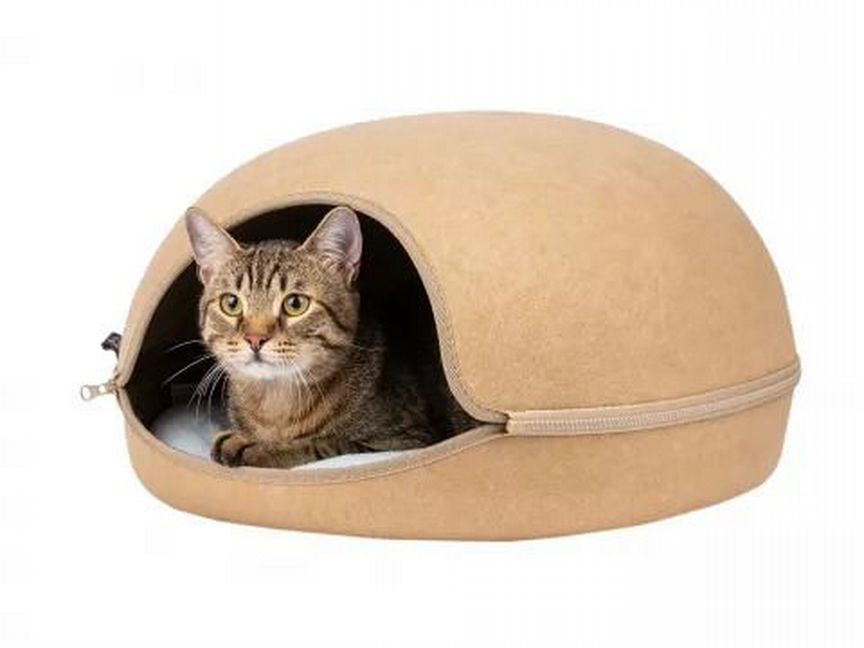 Дом с молнией для кошек и собак