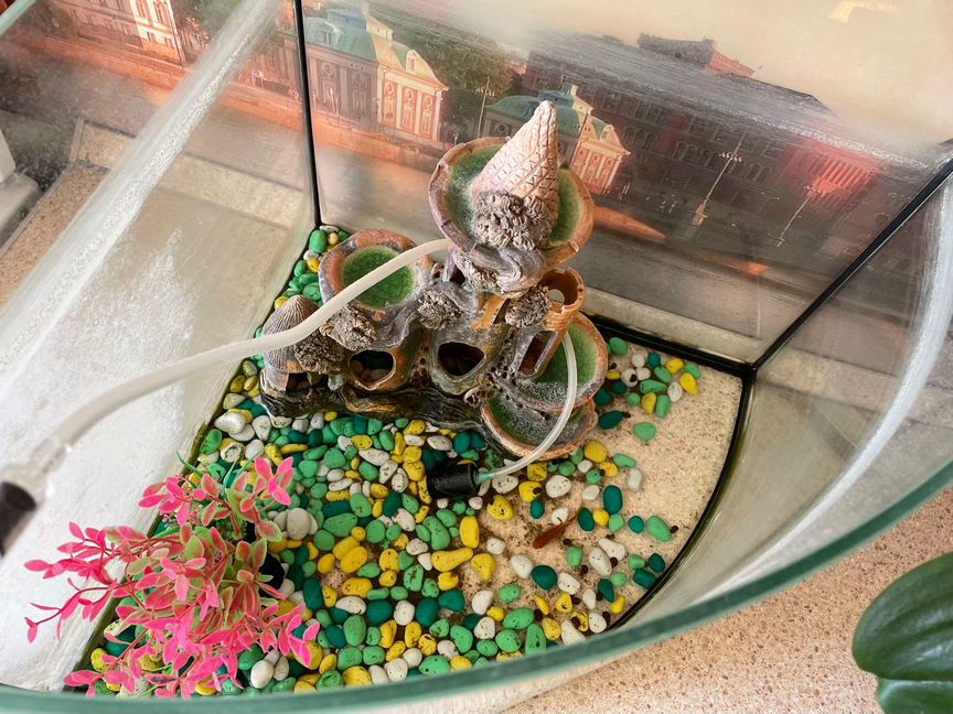 Аквариум угловой 40 литров