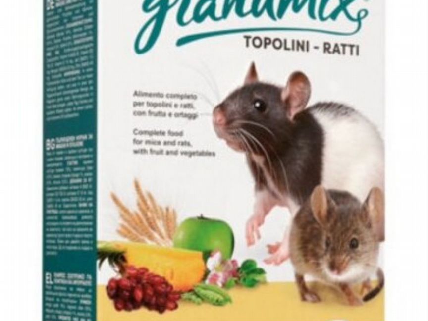 Корм для крыс и мышей Grandmix Topolini-ratti