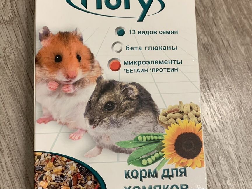 Корм для хомяклв fiory