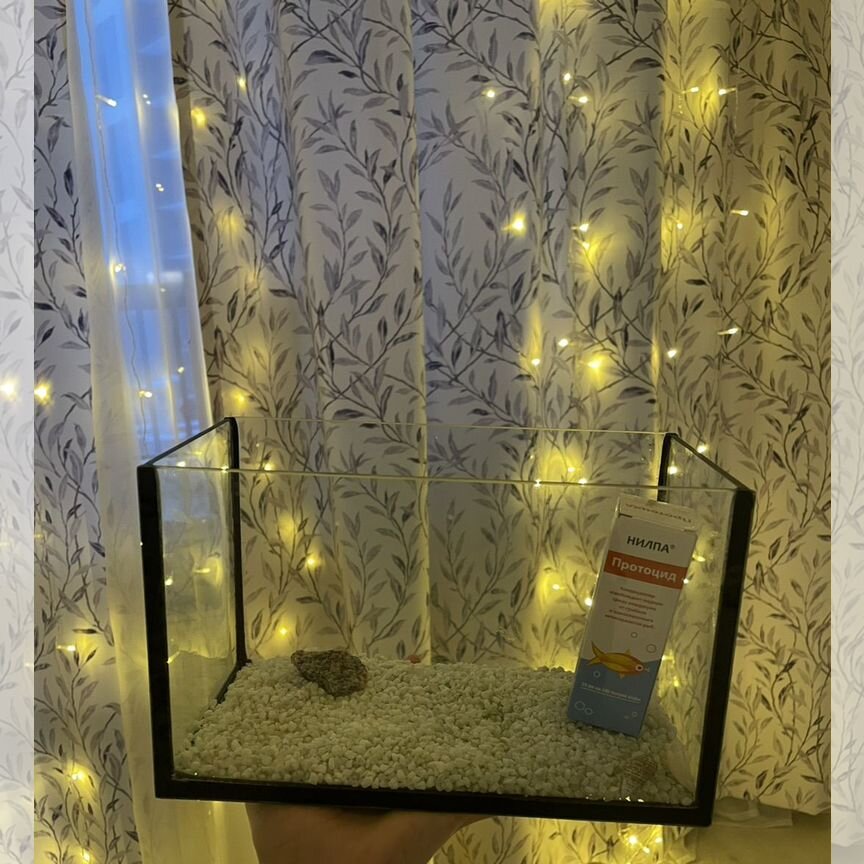 Аквариум стеклянный 4 литра