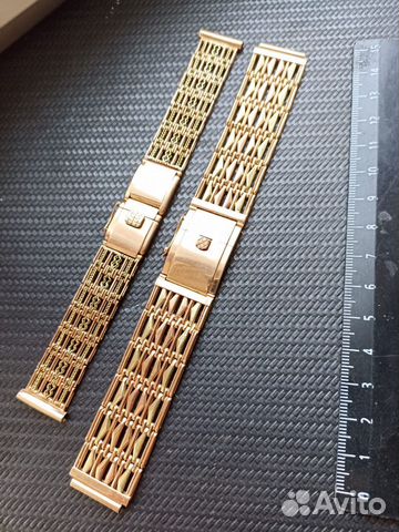 Золотой браслет к часам 583 купить в Москве | Личные вещи | Авито